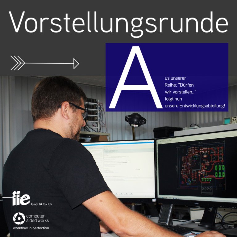 Dürfen wir vorstellen - unsere Entwicklungsabteilung - Computer Aided Works