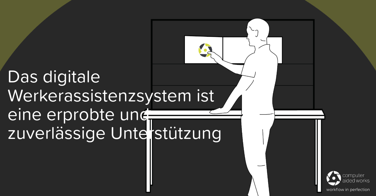 Das Werkerassistenzsystem ist eine erprobte und zuverlässige Unterstützung in der Fertigung ...